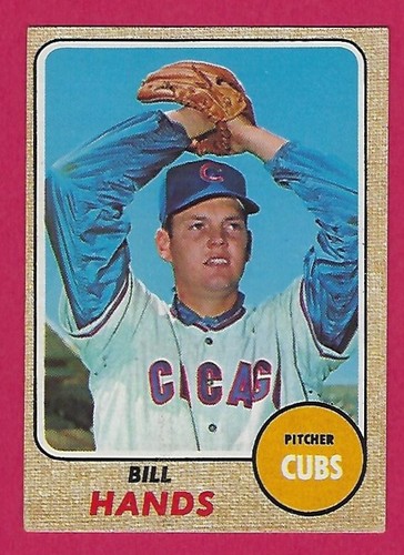 1968 Topps Bill Hands # 279 Chicago Cubs | eBay