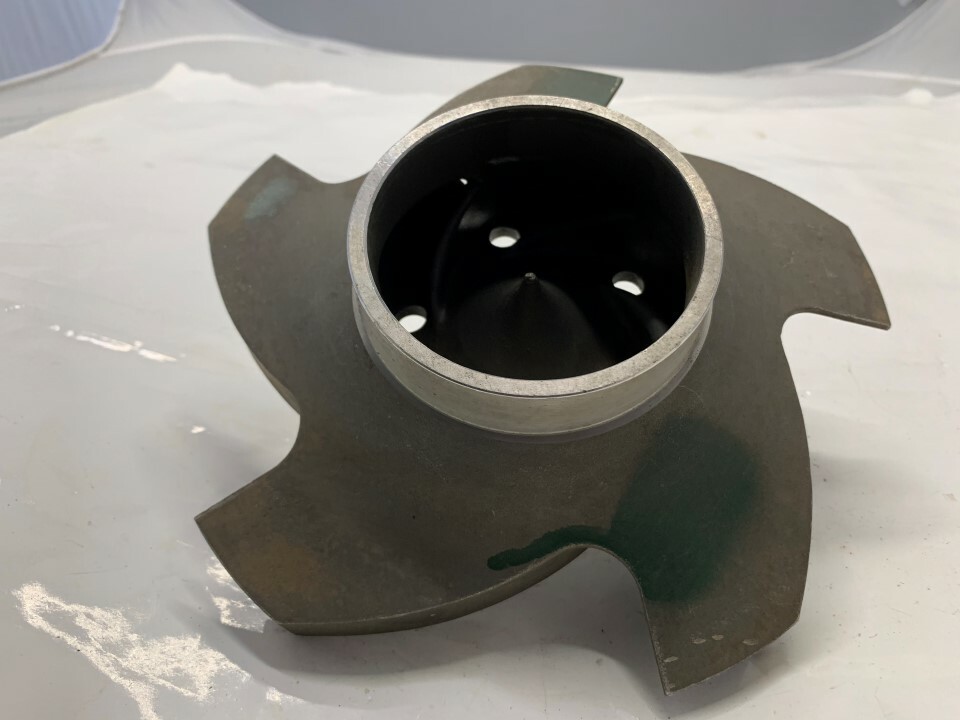 Durco Impeller 3x2-10 Mark III, Group 2 Part# 36862 Material: CD4M Size ...