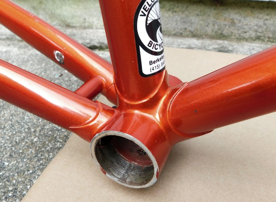 PUCH MISTRAL COMPETITION 58cm Road Bike Frameset Columbus Cromor ...