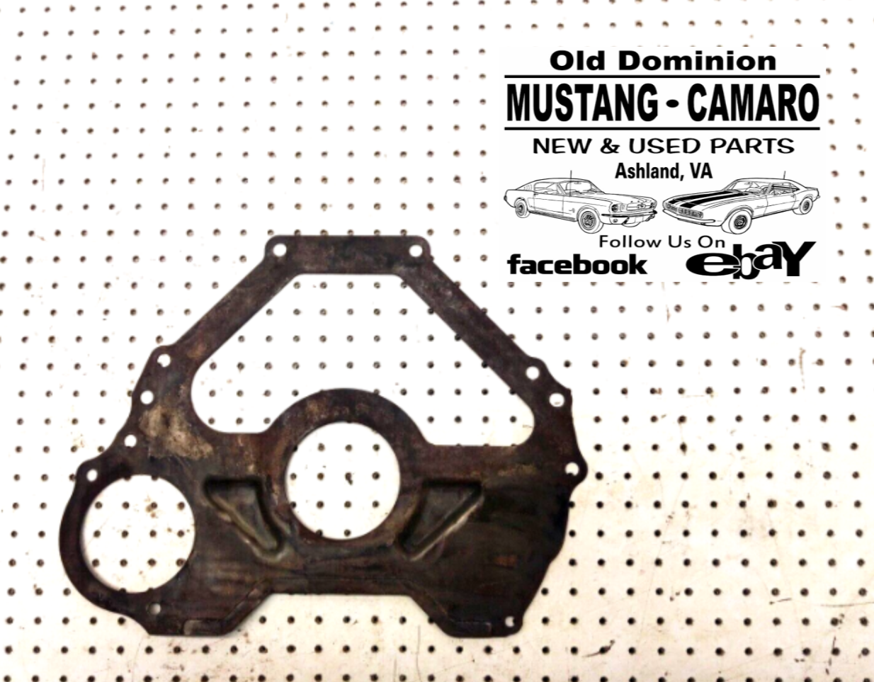 1969-1973 Mustang Automatic C4 / C6 / FMX V8 Transmission Engine Spacer ...