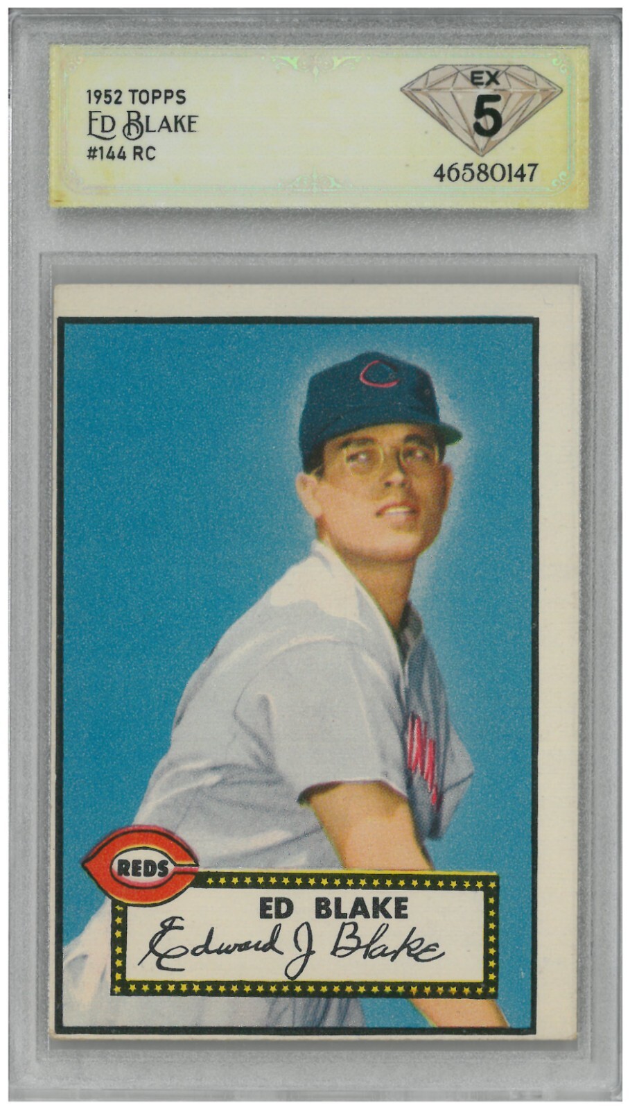 1952 Topps - White Back #144 Ed Blake (RC) for sale online | eBay