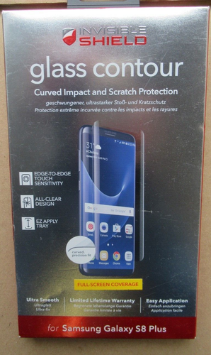 INVISIBLE SHIELD PROTEGE ECRAN VERRE TREMPE POUR SAMSUNG GALAXY S8+ | eBay