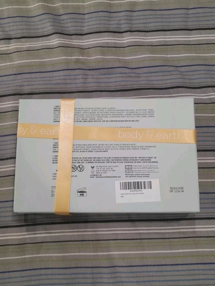 Body & Earth Lotion Gift Set 4PC Hand & Foot Gift Set | eBay