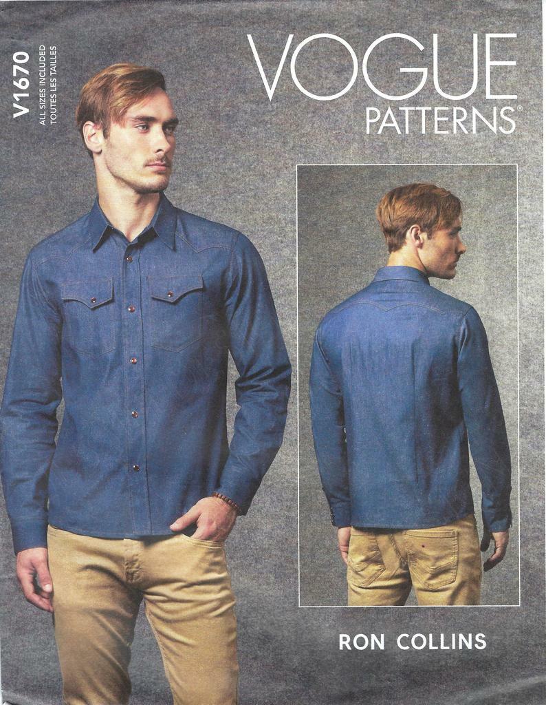 Yoke Shirt Sewing Pattern