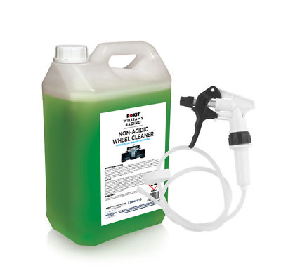 Alloy Wheel Cleaner Williams Racing 5 Litre Non Acidic with Long Hose ...