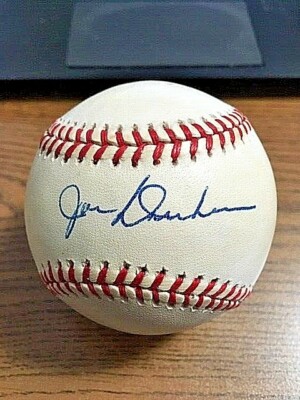 JOE DURHAM SIGNED AUTOGRAPHED OAL BASEBALL! Orioles, Cardinals! | eBay