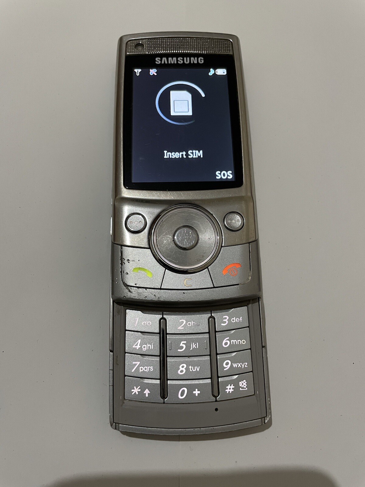 Samsung SGH G600 - Silver chrome (Unlocked) Mobile Phone for sale ...