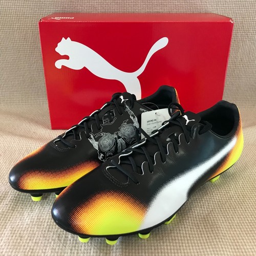PUMA Evospeed SL S IIHG Cleats Skull graphic model 1036762-01 US9.5 UK8 ...