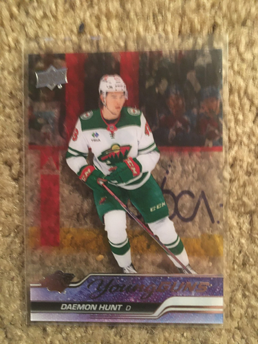 2023-24 Upper Deck Dameon Hunt Clear Cut Young Guns # 494 | eBay