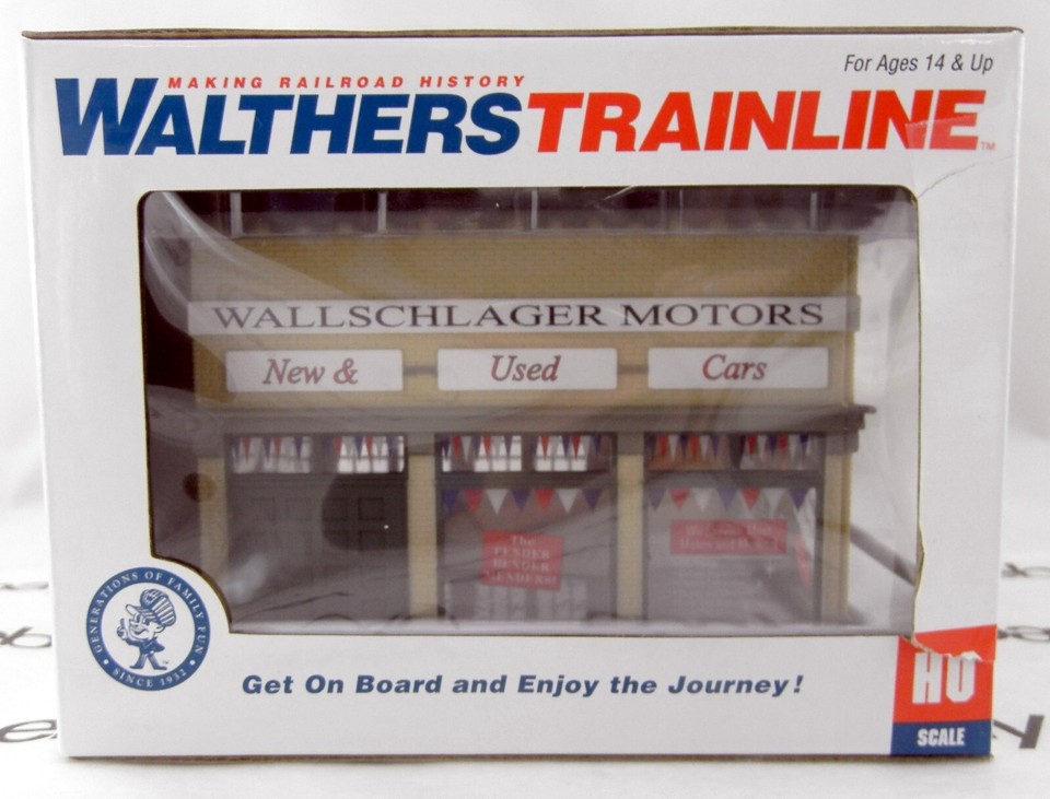 HO Scale Wallschlager Motors Built-Up - Walthers #931-805 | eBay