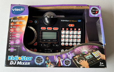 VTech KidiStar DJ Mixer – Interactive Music Toy with Lights, Sounds ...