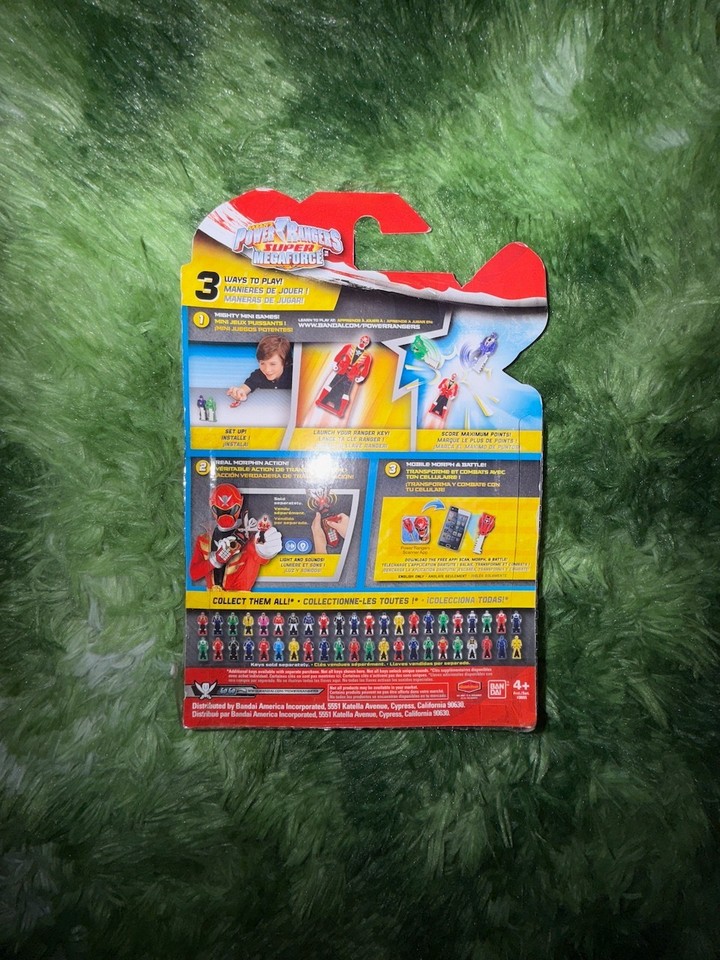 *NEW Bandai Power Rangers Super Megaforce DX Legendary Ranger Key (Dino ...