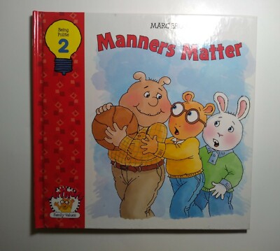 Arthur's Family Values: Manners Matter by Marc Brown (2001, Hardcover ...