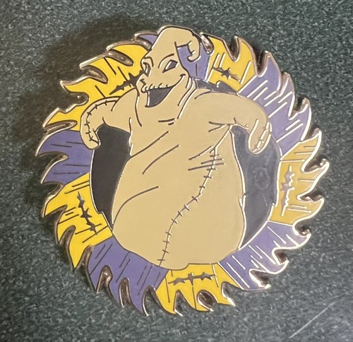 Disney Pin DLR Oogie Boogie Bash 2022 Oogie Face Purple Yellow Trading ...