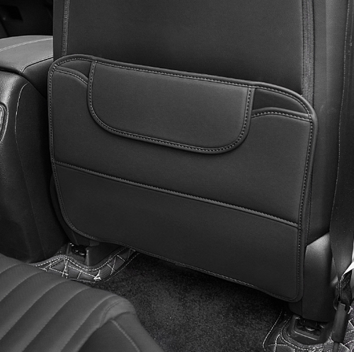 Seat Cover Auto Anti Kick Mat Pad Anti Kick Back Protector Car Storage ...
