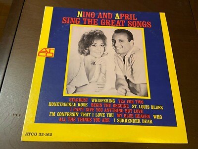 Nino and April sing the great songs~1964 Atco~VG+/VG+Pop Easy Listening ...
