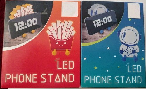 Astronaut+French Fry LED phone stand. Most Phones+Battery Included+Free ...