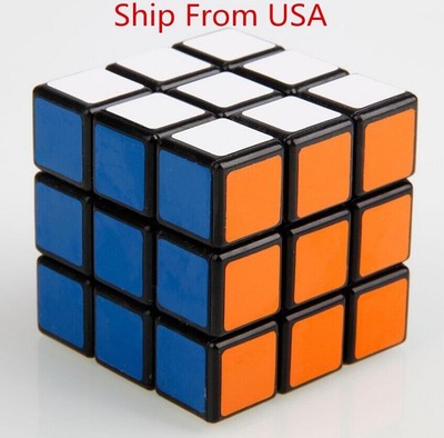 Shengshou 3x3x3 Magic Cube 3x3 Puzzle Ultra smooth Spring Speed Black ...