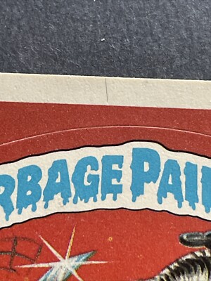 1985 Garbage Pail Kids Series 2 - 62a Greaser Greg - Glossy - Black ...