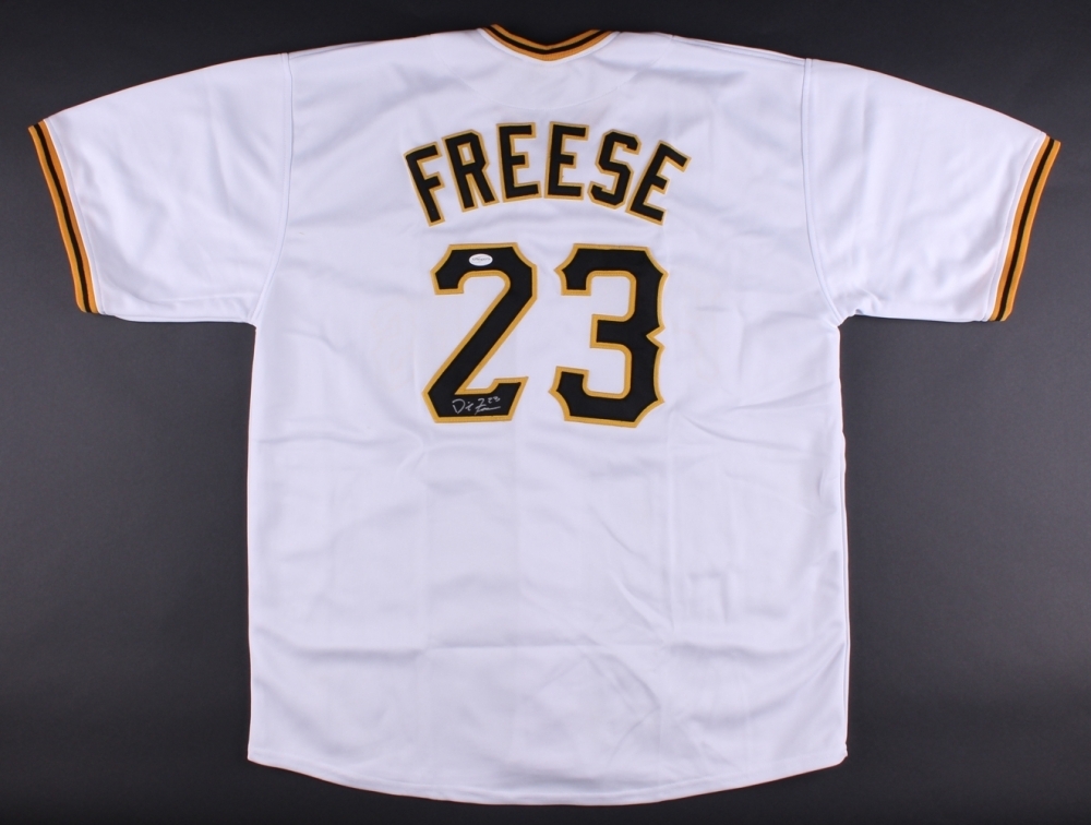 David Freese Signed Pirates White Jersey (TSE Hologram) World Series ...