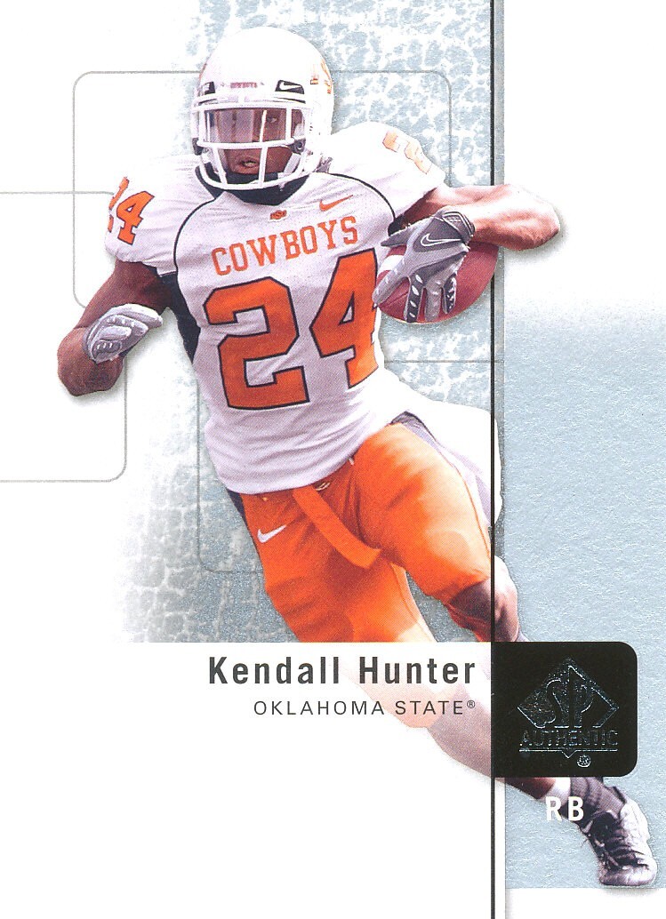 SP-AUTHENTIC Kendall Hunter RC SAINTS 49ERS OSU-COWBOYS | eBay