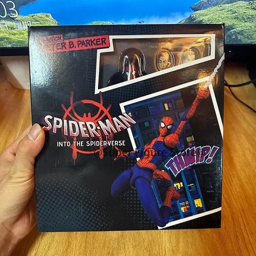 Miles Sentinel Peter Parker Sv Spider Verse Noir Action Figures PVC ...