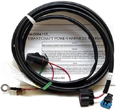 MERCURY MARINE 10 FOOT DTS HELM CLEAN POWER HARNESS - 84-888416T08 | eBay