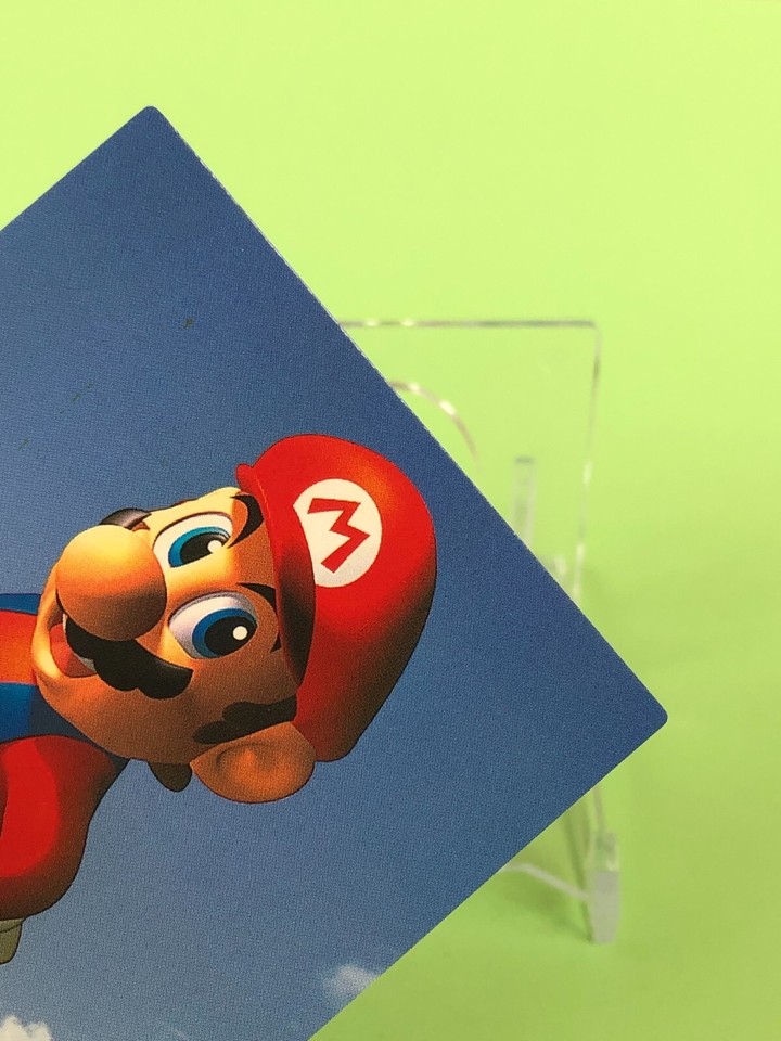 Mario Super mario 64 Amada card Nintendo Japanese #1 From Japan | eBay