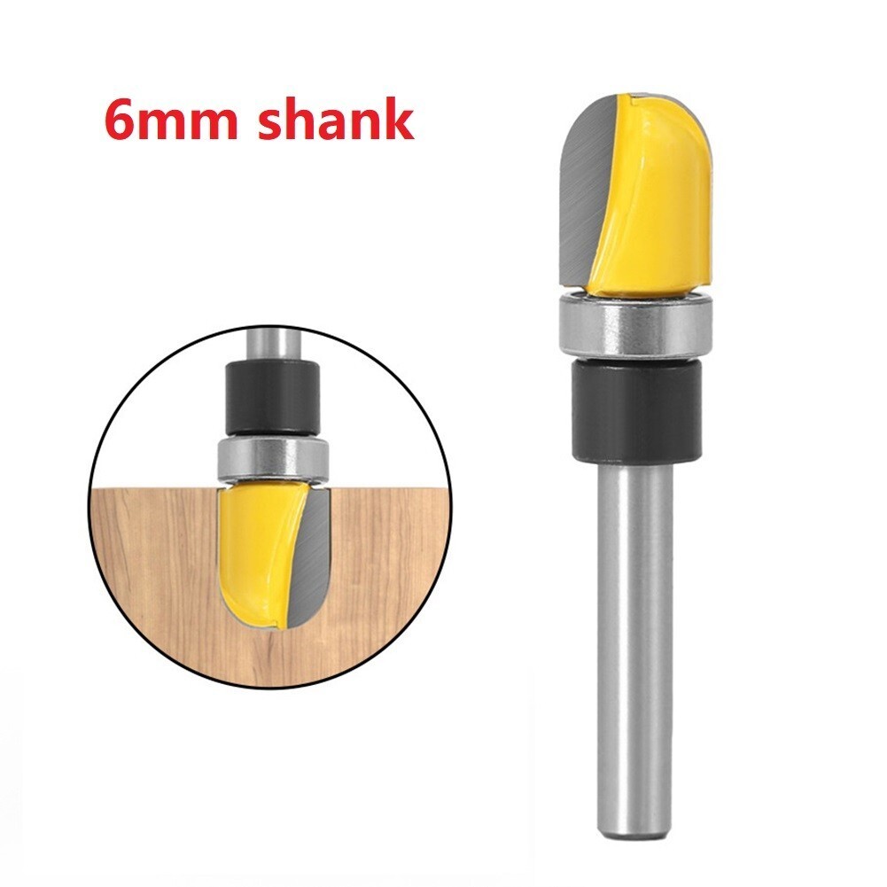 Safe Installation 6mm Shank Bowl & Tray Template Router Bit Woodworking ...