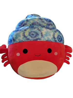 Squishmallow GIANT 24" INDIE The Hermit Crab Soft Plush Toy Huge Rare ...