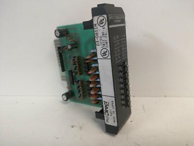 GUARANTEED! AUTOMATION DIRECT INPUT SIMULATOR D3-08SIM | eBay