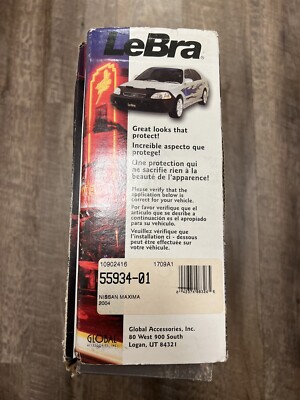 NEW IN BOX Covercraft LeBra Custom Front End Cover for 2004-2006 Nissan ...