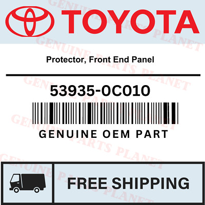OEM GENUINE TOYOTA TUNDRA 2007-2022 Protector, Front End Panel - 53935 ...