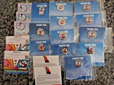 Carnival Cruise Line Funnel or VIFP Collectible Ship Pins - CHOOSE YOUR ...