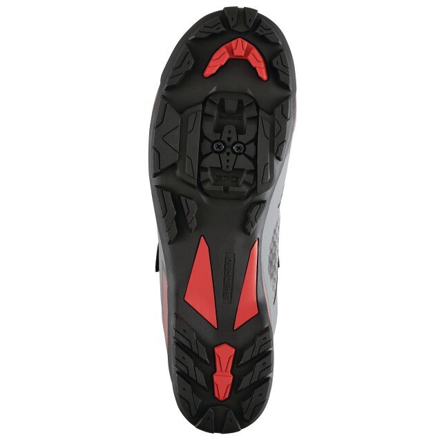 Shimano MT5 SH-MT501 Mountain Size 39 Touring Bike Shoes SPD Grey Red ...