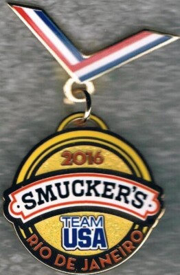 Very Rare 2016 Rio Smucker's USA Olympic Team NOC Dangle Sponsor ...