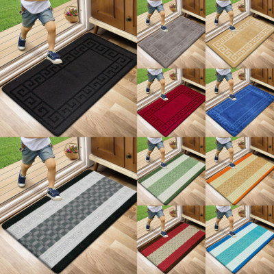 Non Slip Small Large Indoor Door Mat Washable Rugs Bedroom Kitchen ...