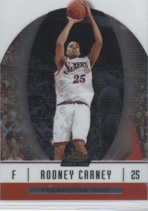 2006-07 Topps Finest - Rookie Rodney Carney #63 (RC) for sale online | eBay