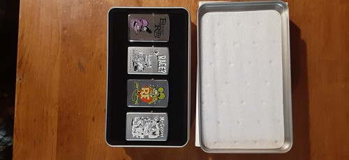 Ed Roth smoke King Zippo lighter complete set of four Zippo lighters | eBay