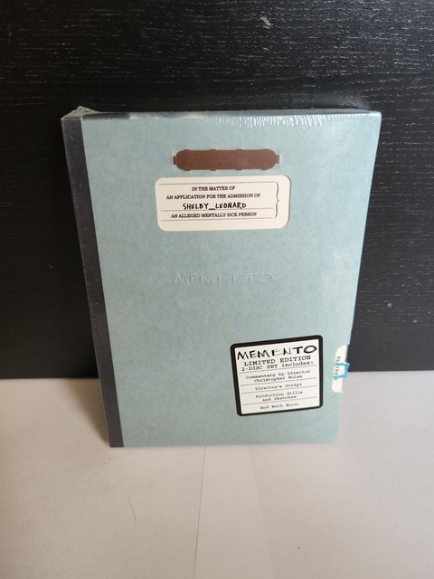 Memento (DVD, 2002, 2-Disc Set, Limited Edition) for sale online | eBay