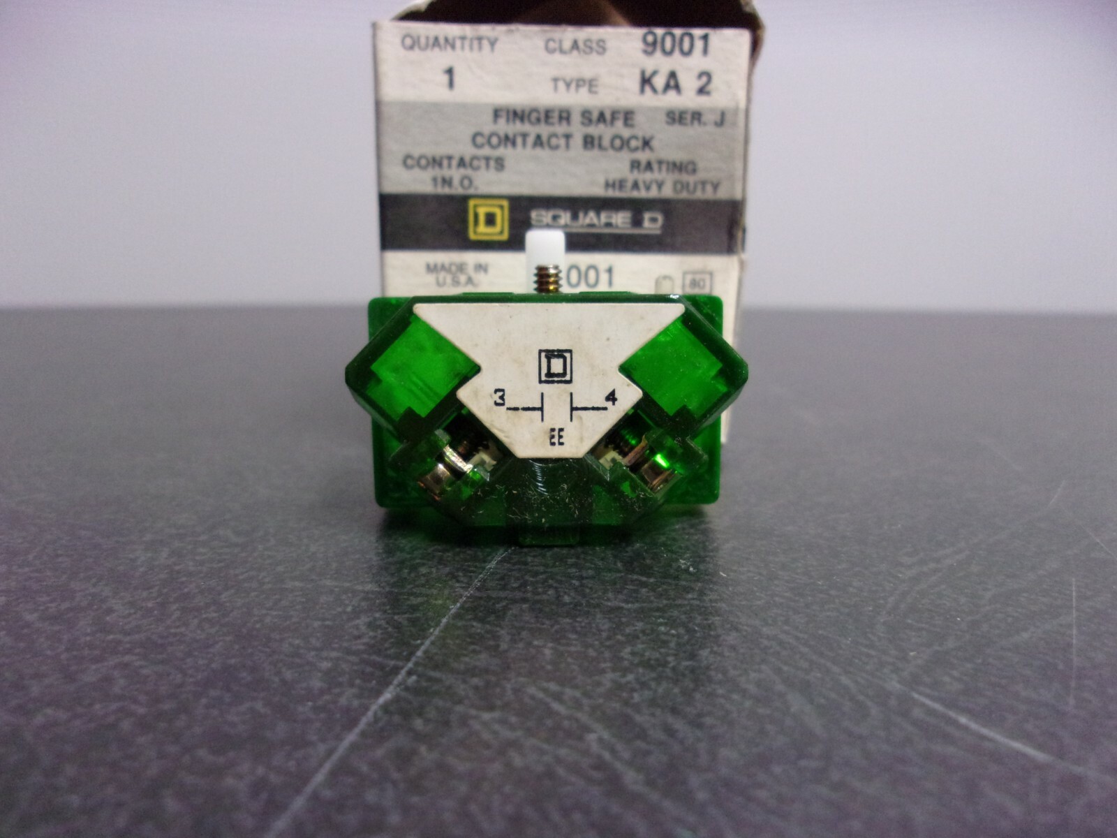 Square D 9001 Ka2 Fingersafe Contact Block 88001 for sale online | eBay