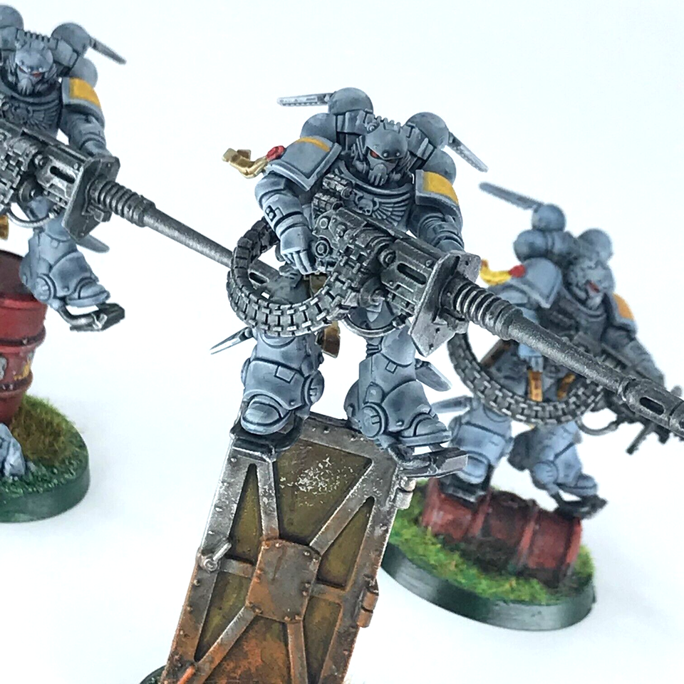 Primaris Vanguard Suppressor Squad Space Wolves - Painted - Warhammer ...
