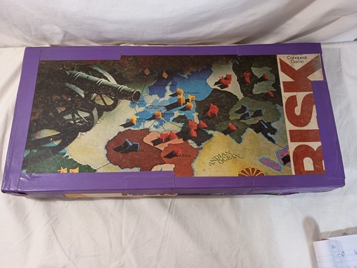 Vintage RISK Board Game 1975 Parker Brothers World Conquest With Extra ...