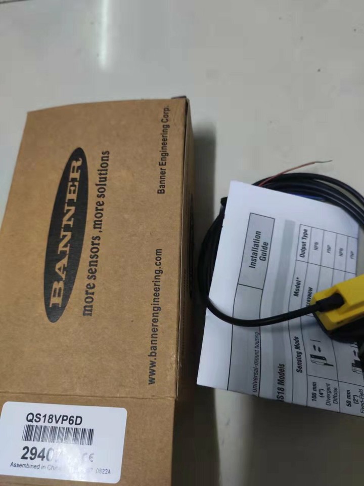 1 pcs BANNER QS18VP6D Photoelectric switch sensor | eBay