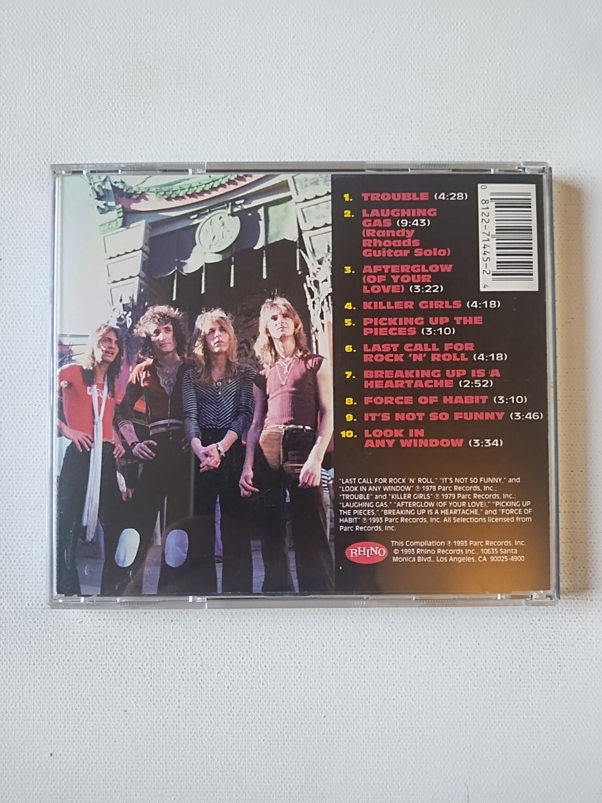 The Randy Rhoads Years by Quiet Riot (CD, Oct-1993, Rhino (Label)) for ...