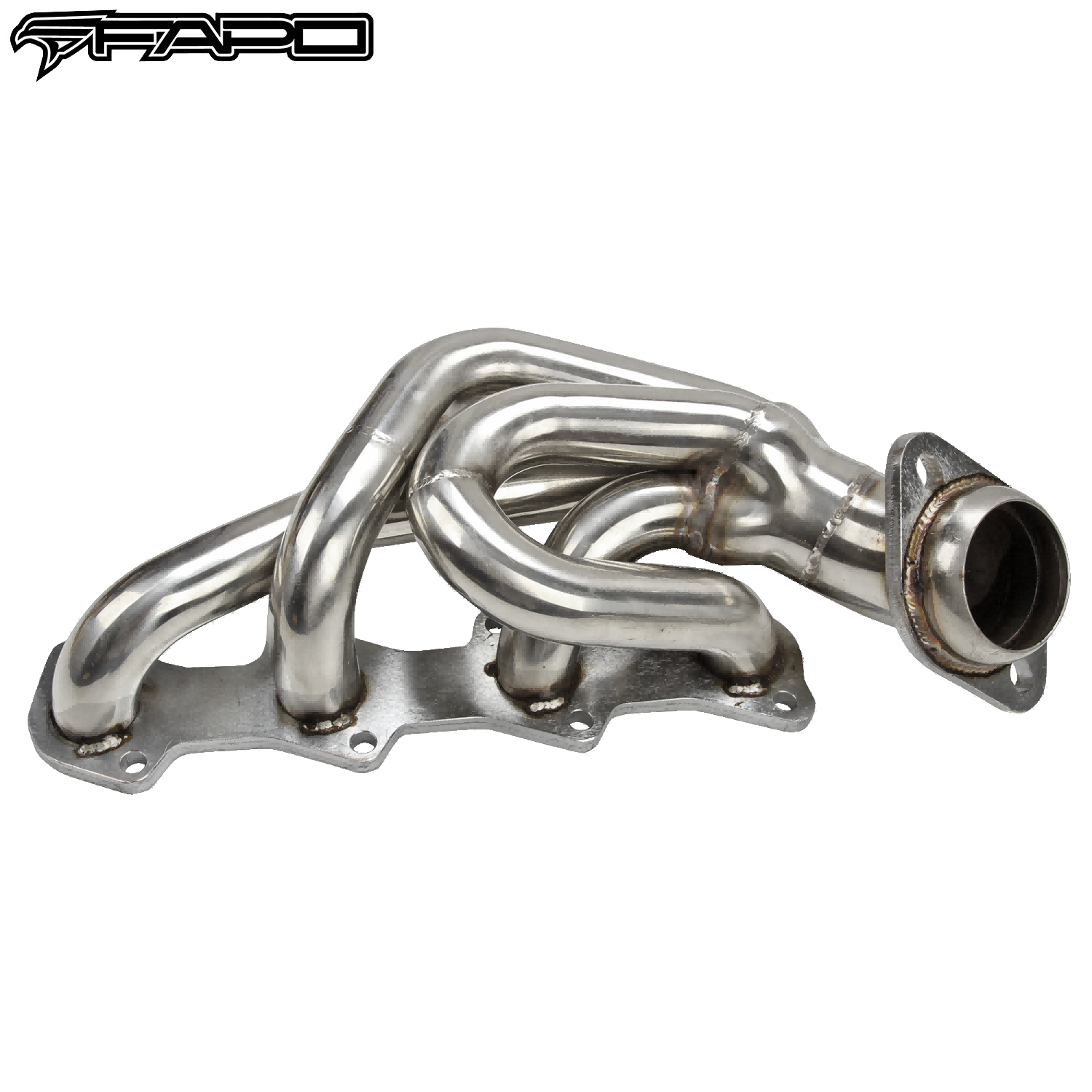 FAPO Shorty Headers for 97-03 Ford F150 XL XLT FX4 King Ranch Lariat 5 ...