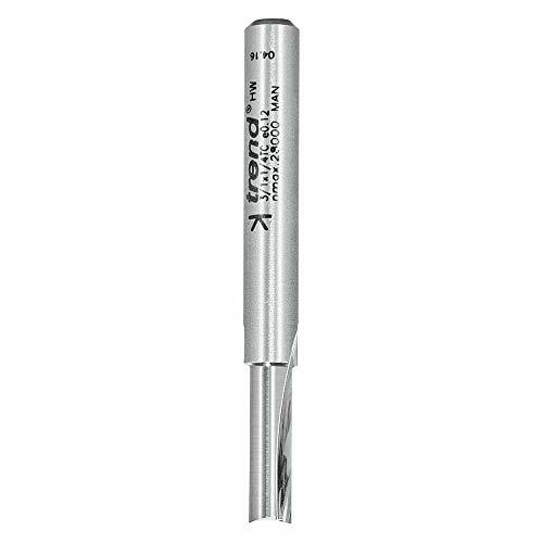 Trend Professional 14 Shank Straight Router Cutter Bit-ref 31X14TC ...