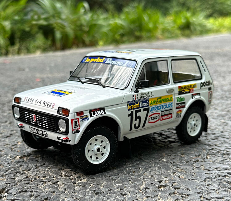 1:18 Solidos Lada Niva 1983 DAKAR Racing Car Metal Diecast Model Car ...