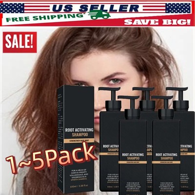 1/2/3/4/5Pack Shampoo, Root Activator Shampoo, Natural Hair Regrōwth ...