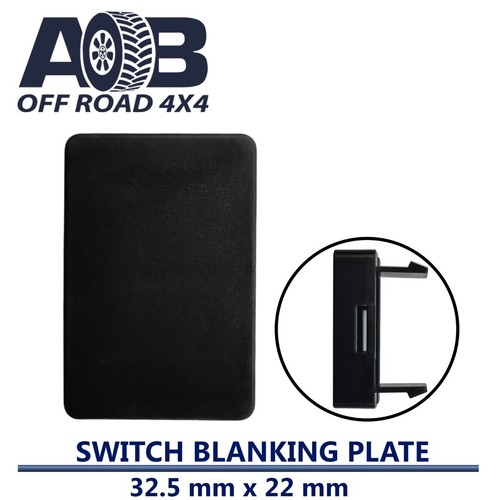 Switch Blanking Plate / Blank for Toyota RAV4 PRADO Suzuki Jimny etc ...